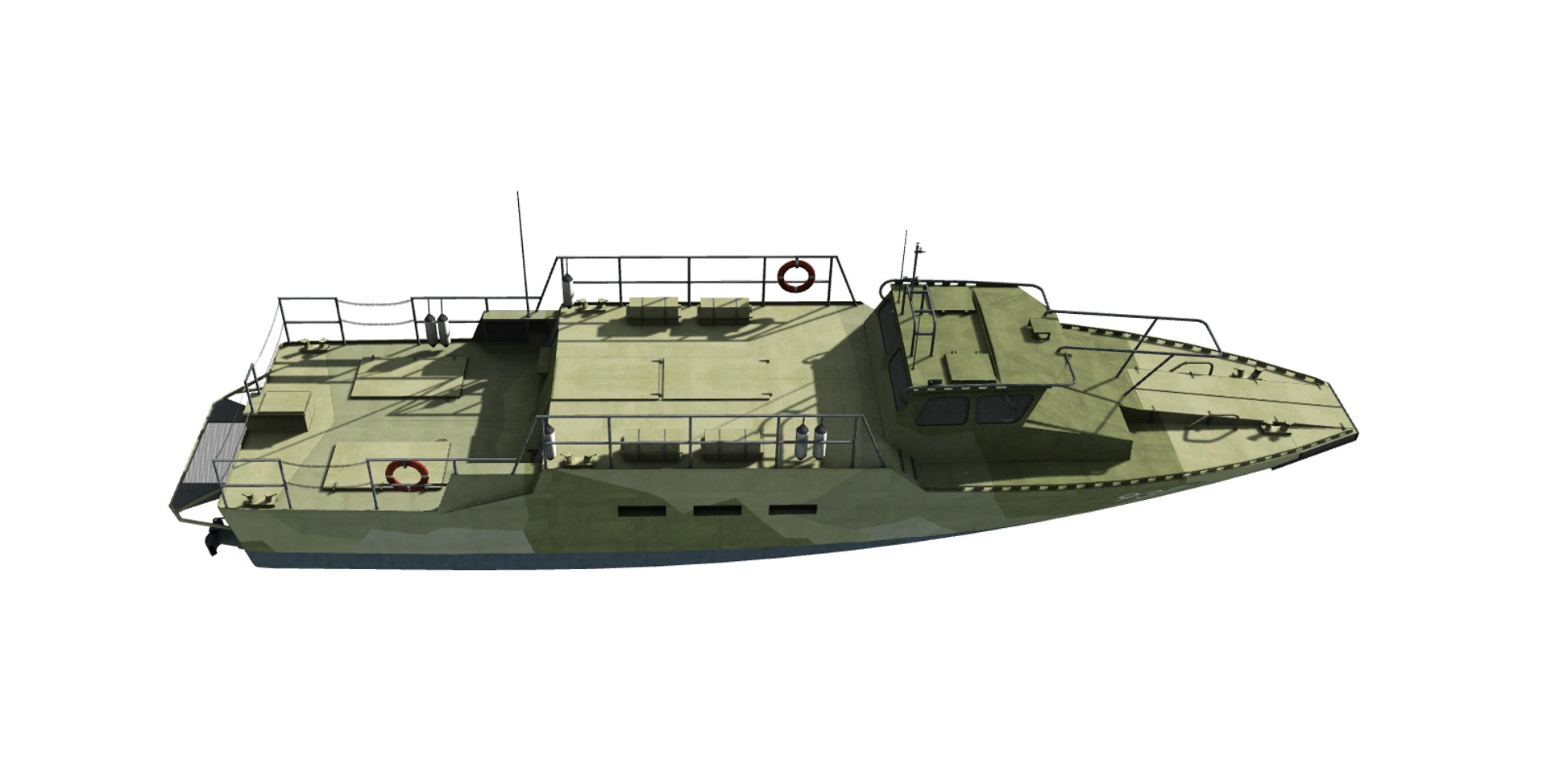 Combat Boat 90h 3D Model - TurboSquid 1566779