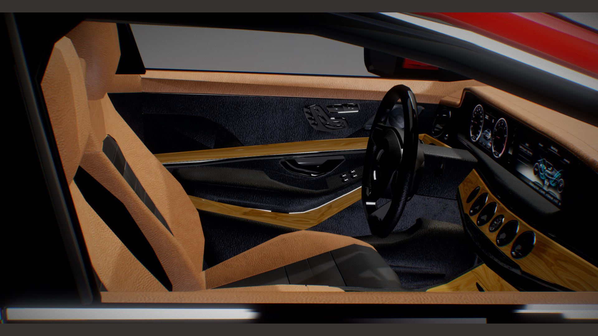 Mercedes-Benz CLS Interior 3D Model - TurboSquid 1781280