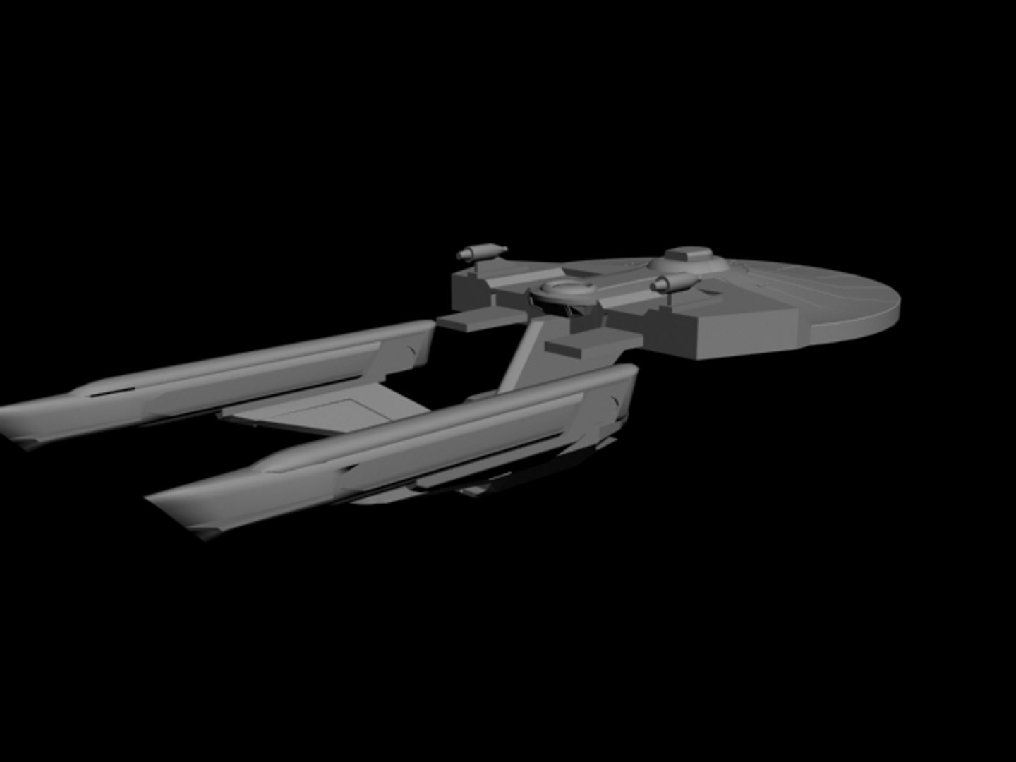 3d Model Starstalker Star Trek Uss