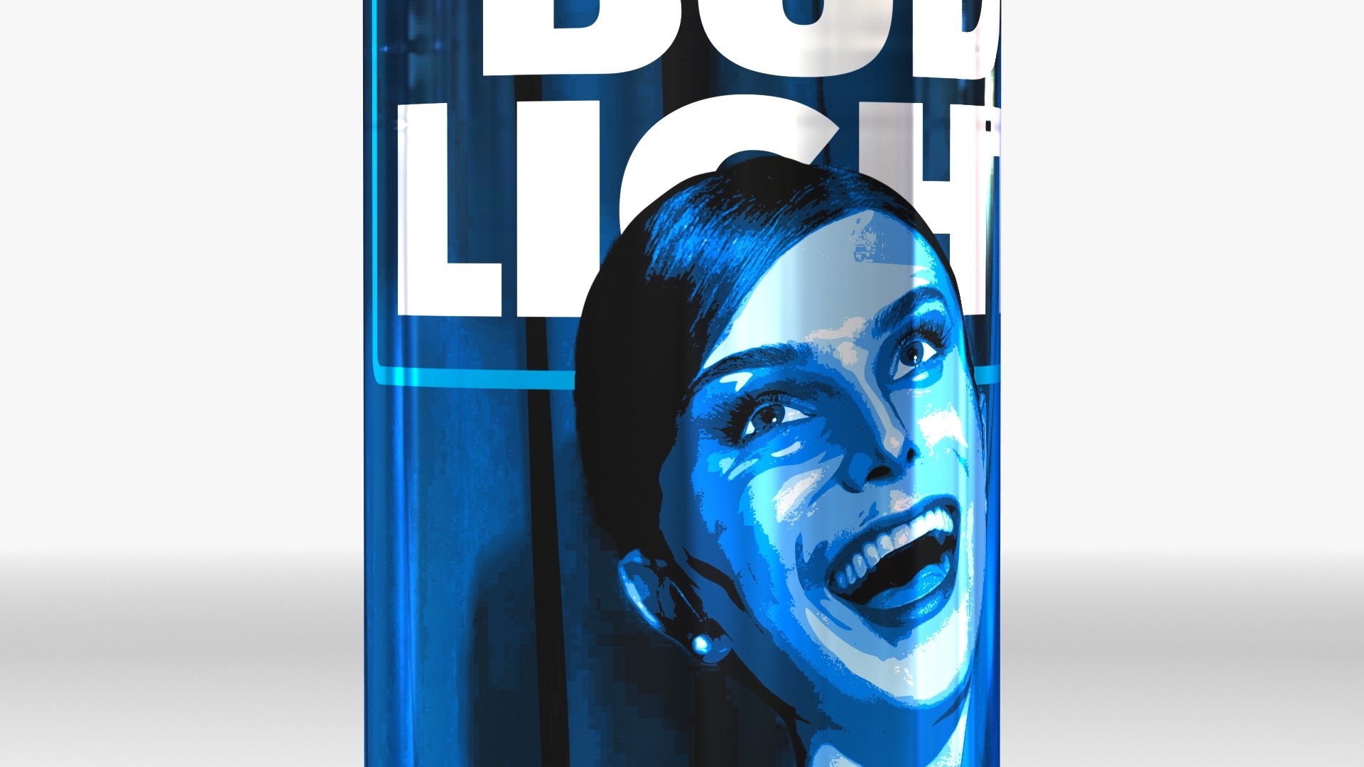 3D Bud Lite Dylan Mulvaney Commemorative Can - TurboSquid 2069524