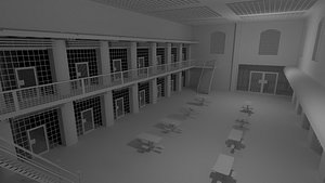 Blender Prison Models | TurboSquid
