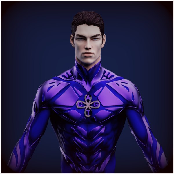 modelo 3d AGCT hombre transhumanista - TurboSquid 2046503