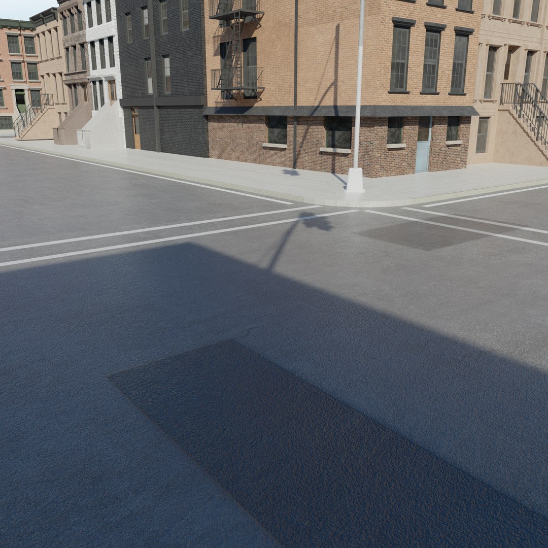 New York Block Model - TurboSquid 1802661