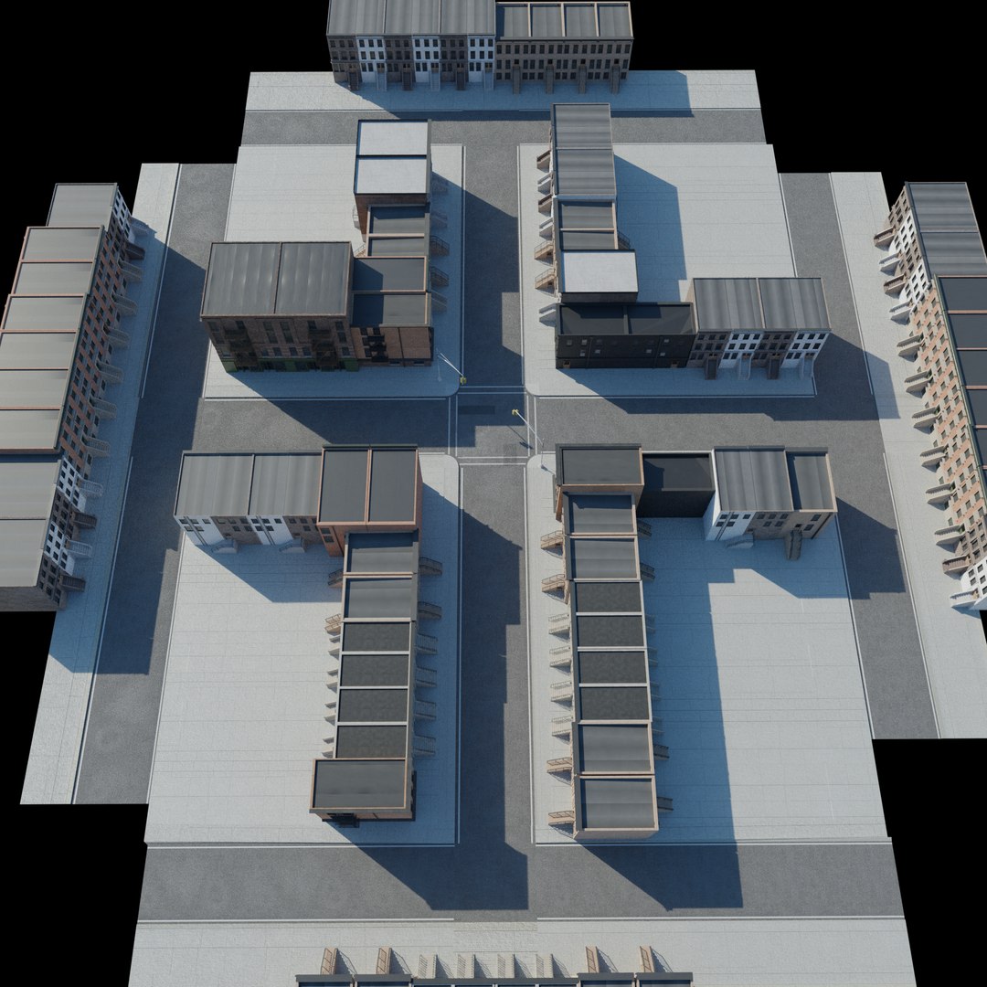 New York Block Model - TurboSquid 1802661