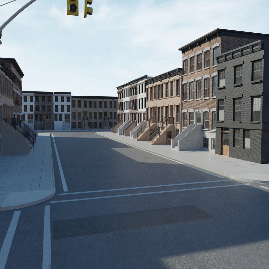 New York Block Model - TurboSquid 1802661