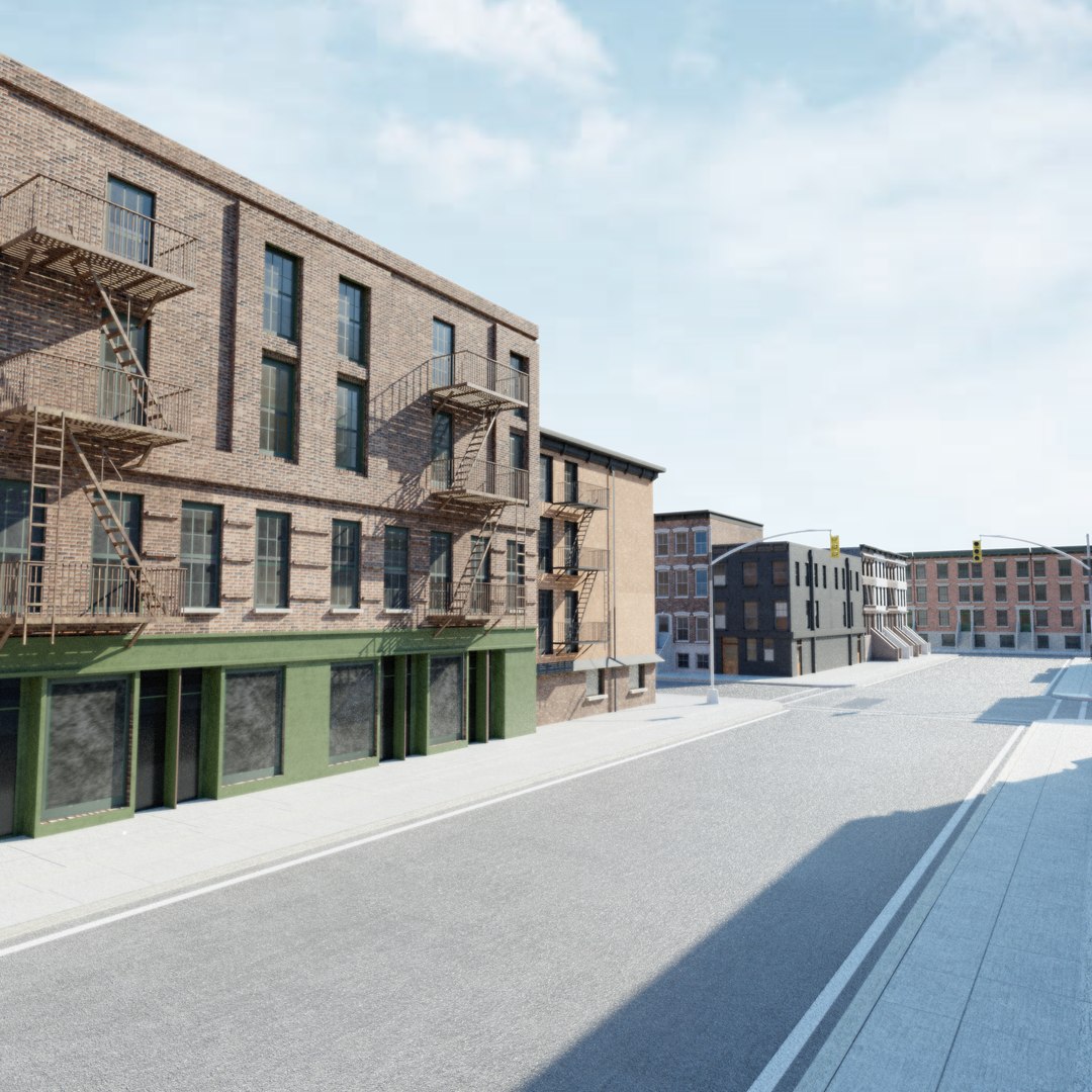 New York Block Model - TurboSquid 1802661