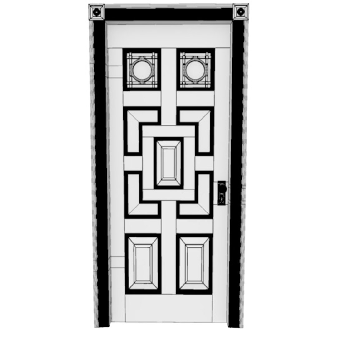3d door panels decorative