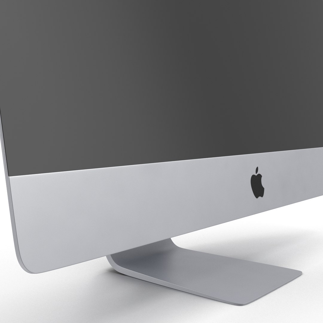 3d Model Of Imac Retina 5k Display
