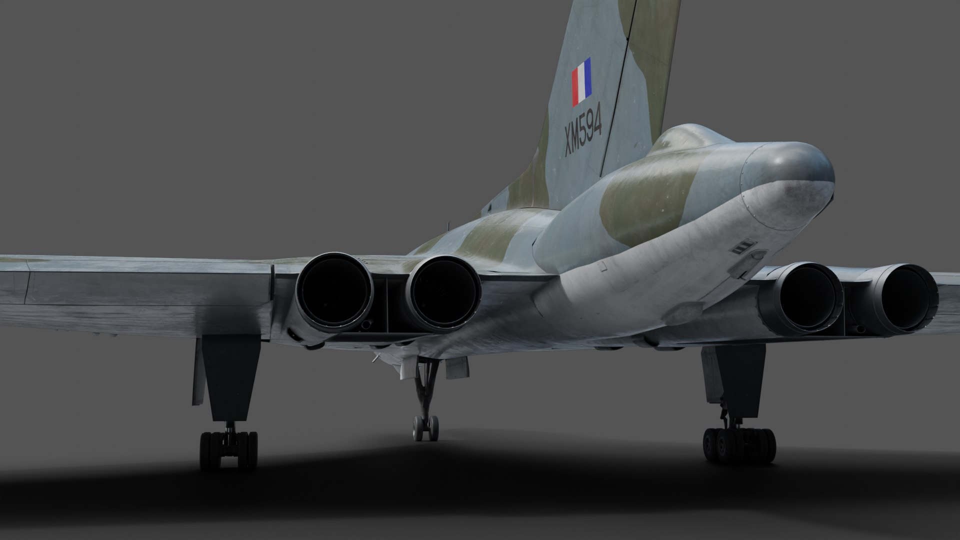 Avro Vulcan B2 3D Model - TurboSquid 2096222