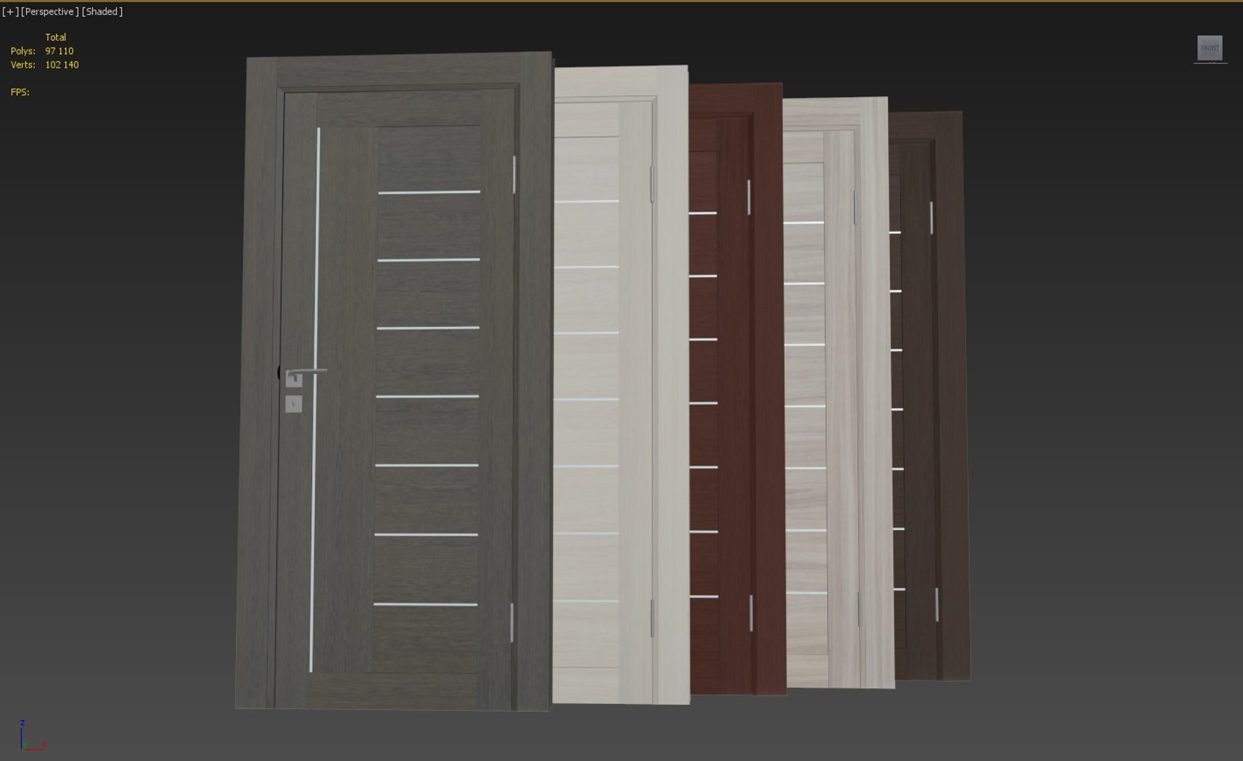 3D doors x - TurboSquid 1266602