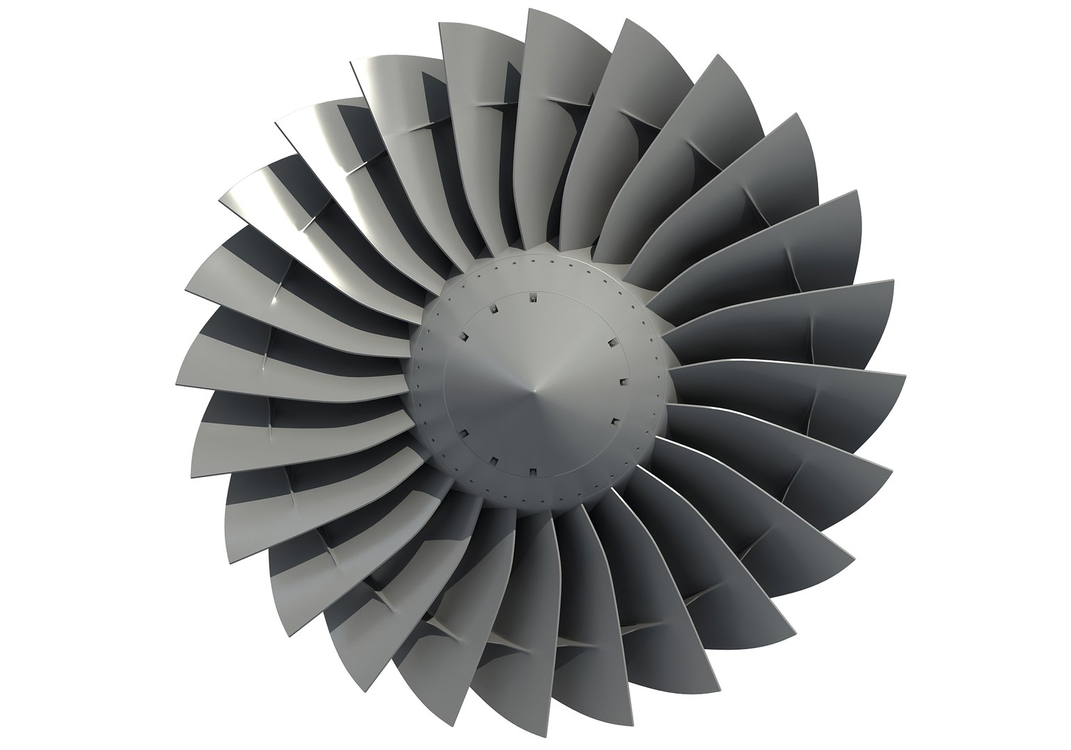 Turbine Engine 3D Model - TurboSquid 1170656