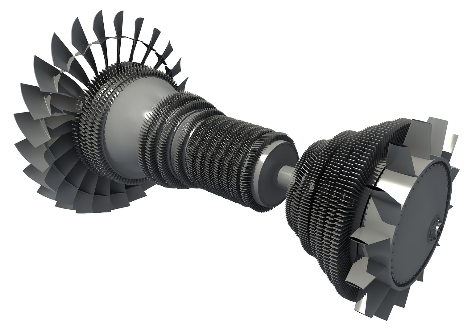 Turbine Engine 3D Model - TurboSquid 1170656