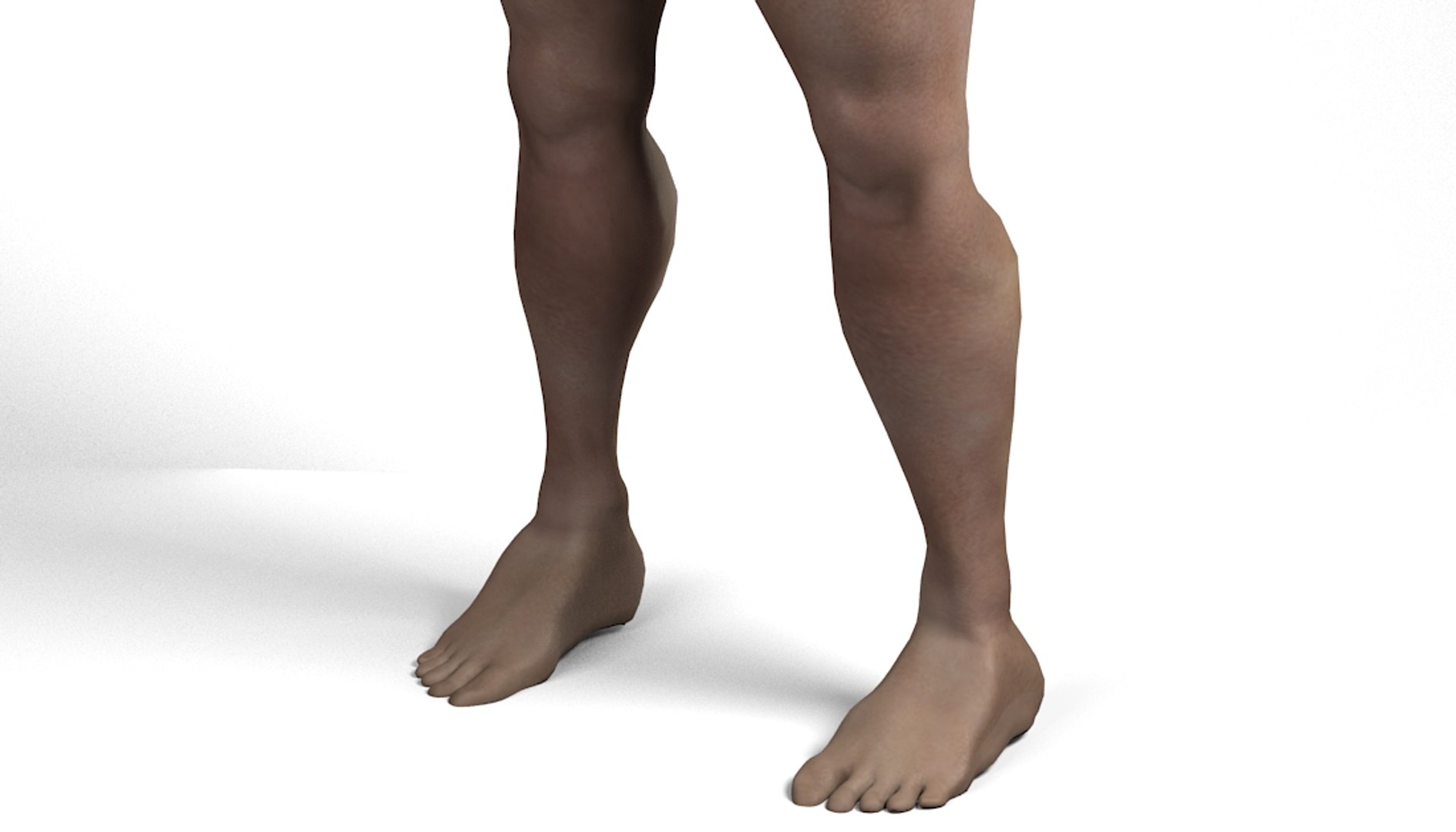 3ds Max Human Character Bold Man