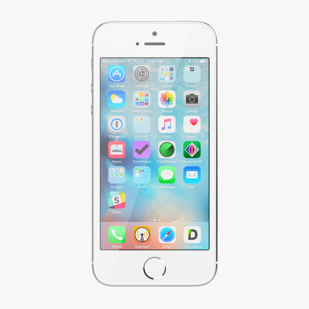 Realistic Apple Iphone Se 3d Model