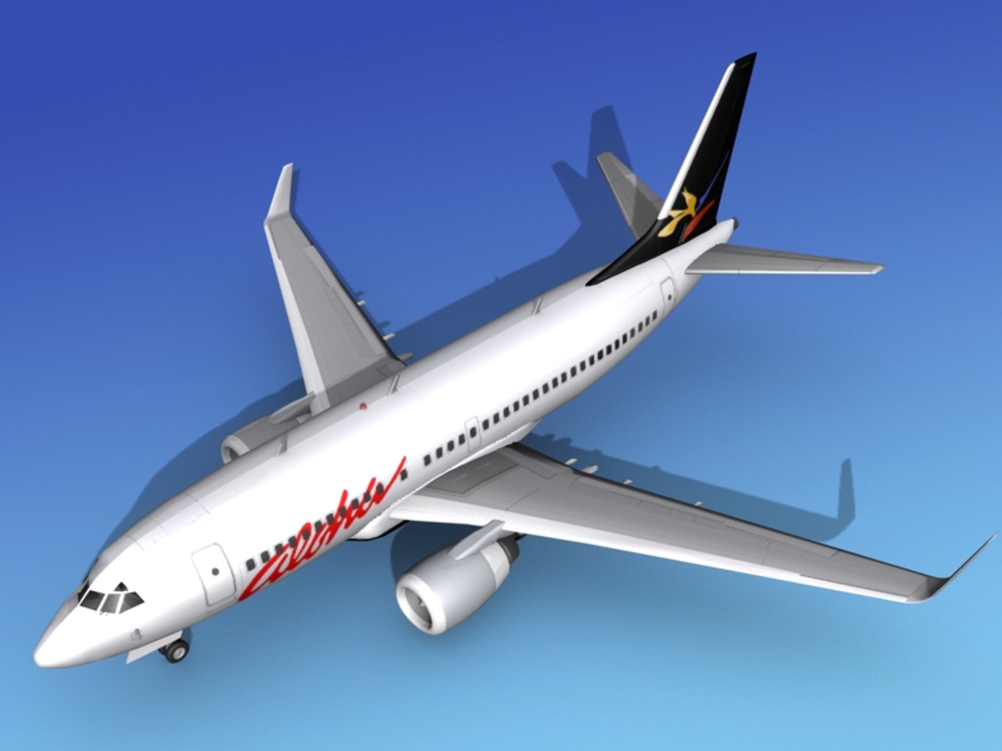 Boeing 737-700 737 737-700er 3d Max