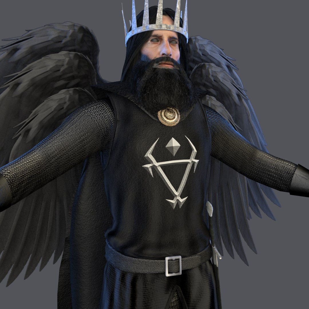 3D Slavic Chernobog - TurboSquid 1422123