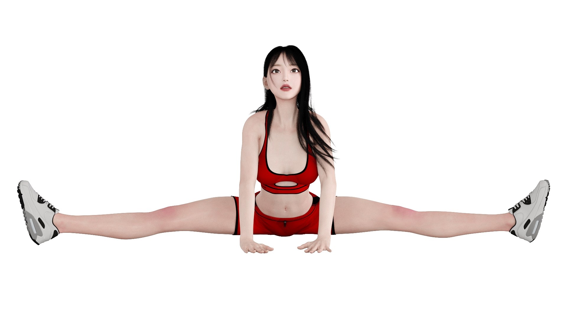 Asian Woman 019 3D Model - TurboSquid 2419098