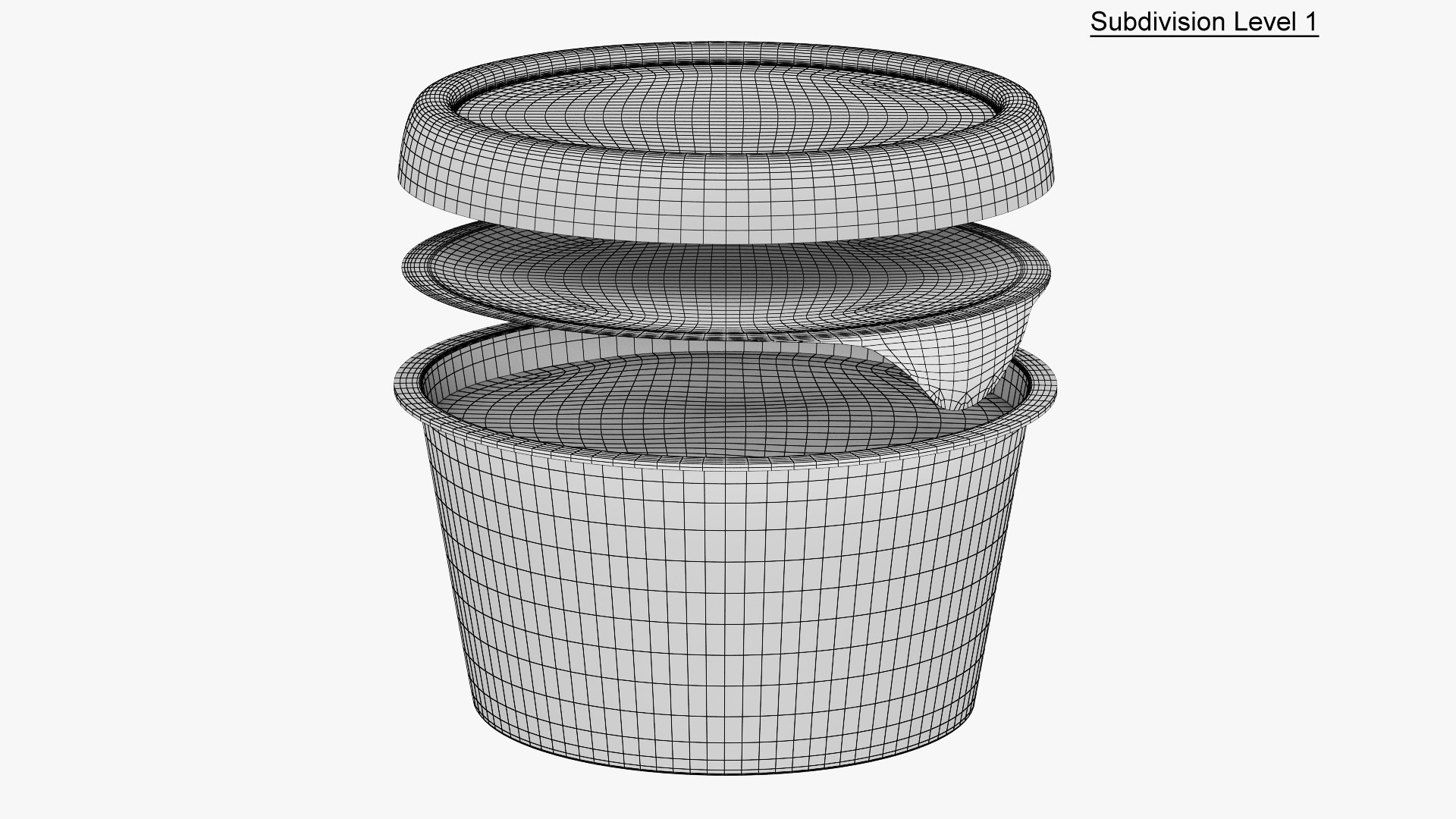 3D Food Container 06 Model - TurboSquid 1846569