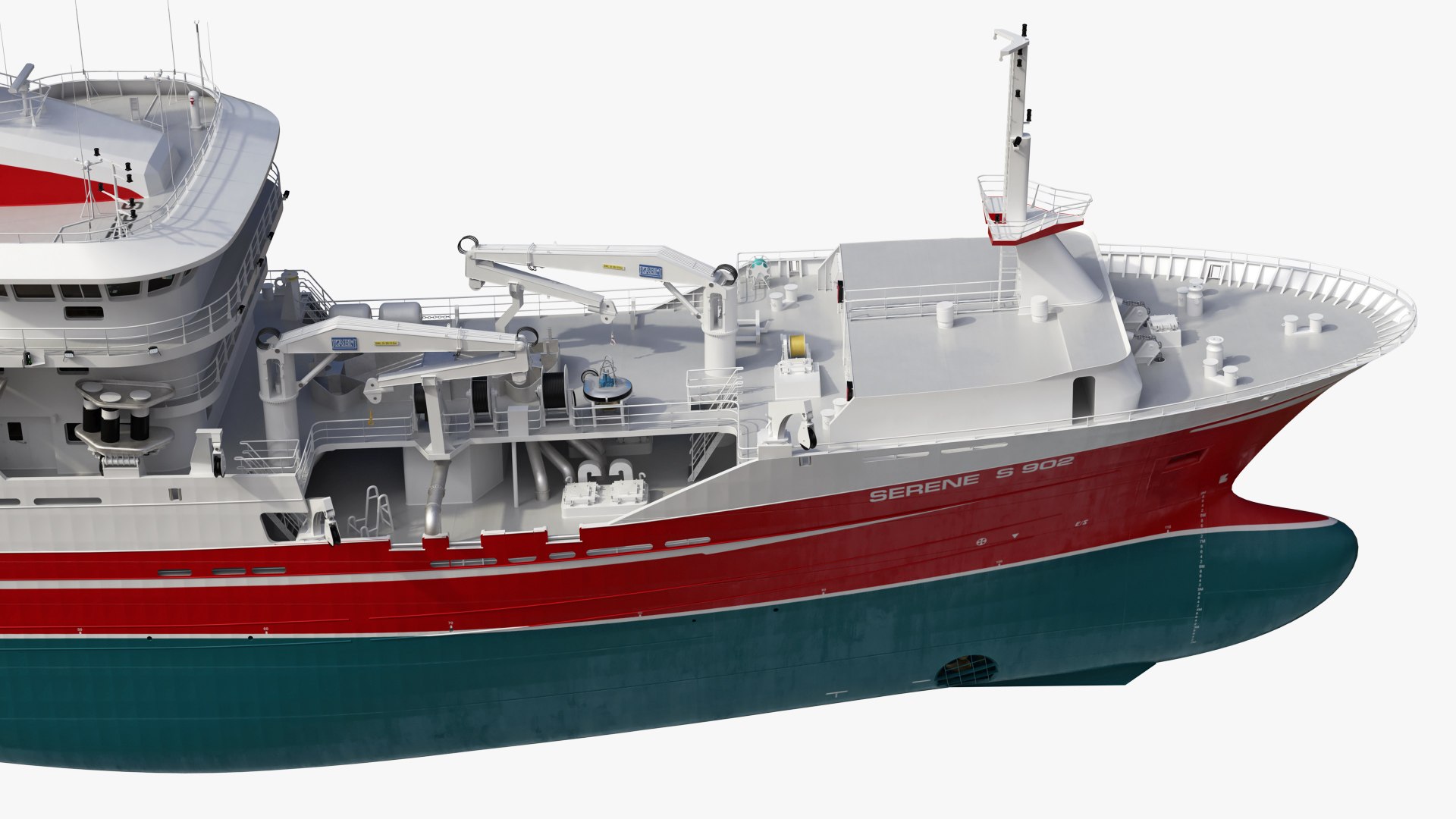 3D model Fishing Trawler Serene S902 - TurboSquid 2142793