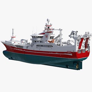 3D Trawler Models | TurboSquid