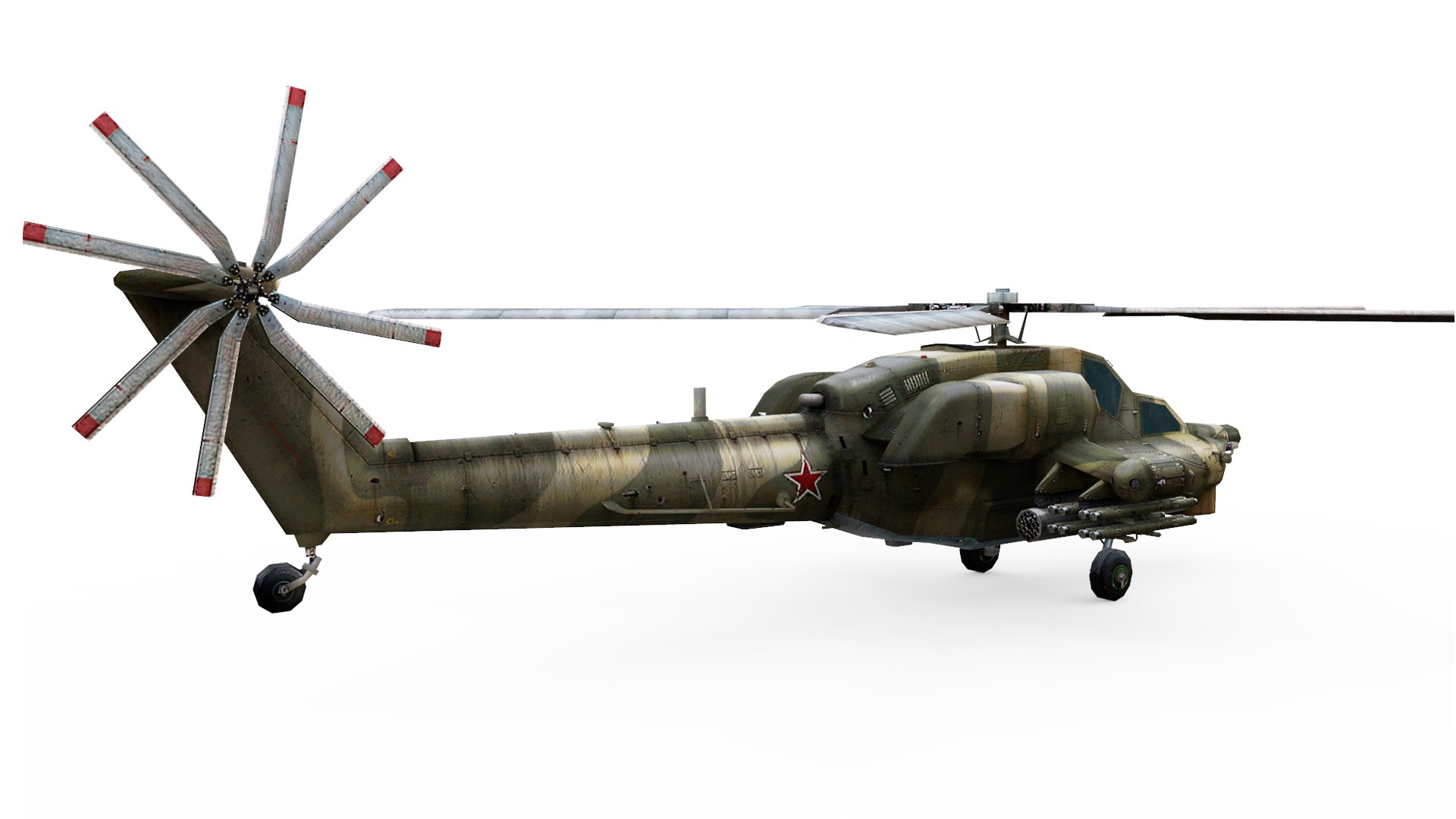 3D Model Mi 28 Helicopter - TurboSquid 1670156