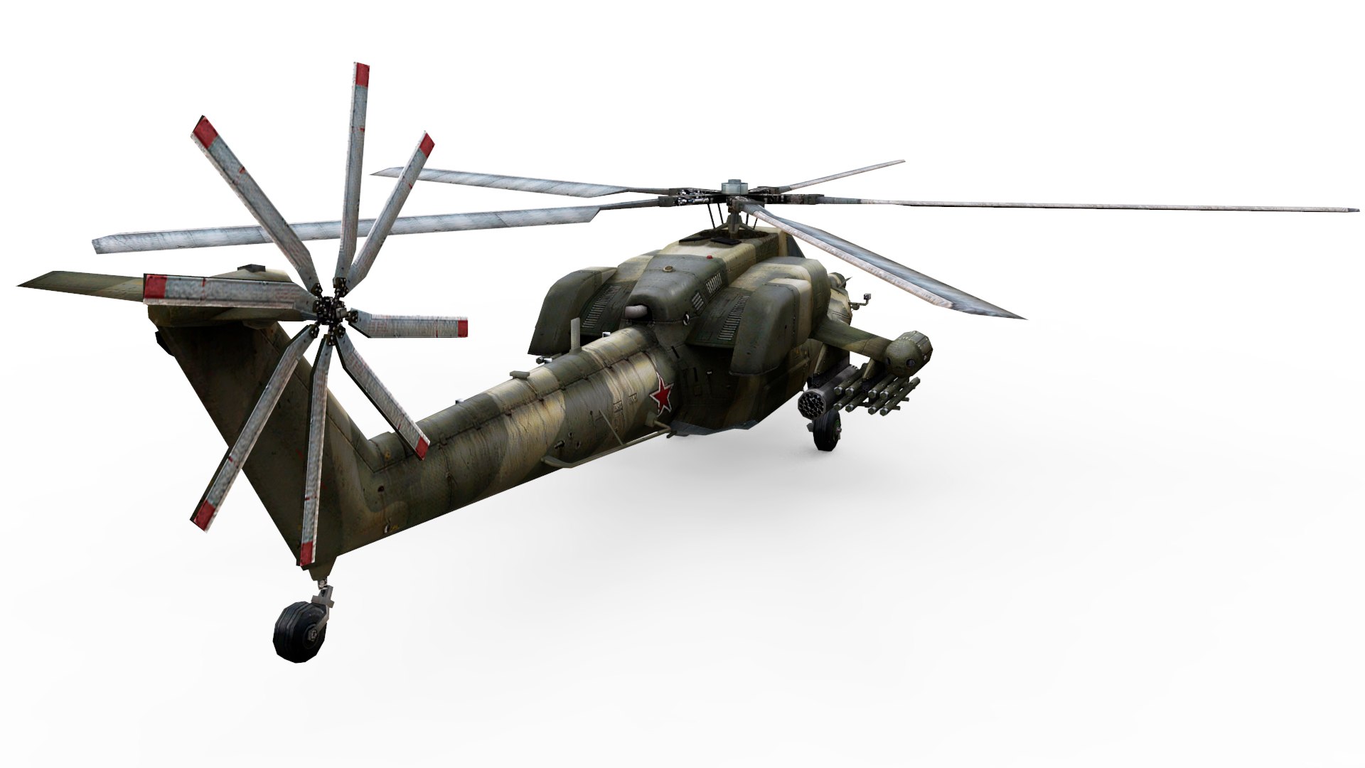 3D Model Mi 28 Helicopter - TurboSquid 1670156