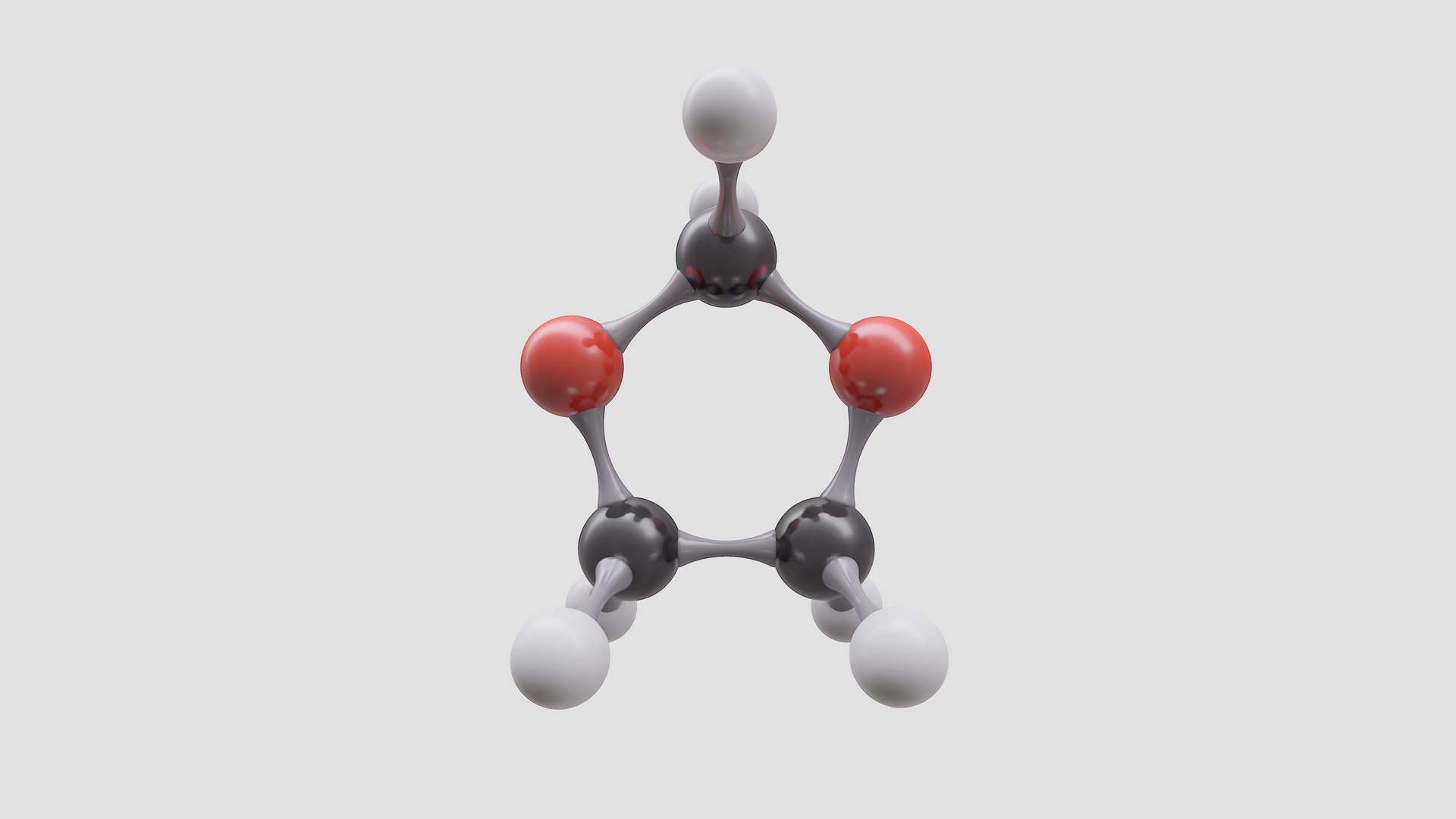 Dioxolane Molecule With PBR 4K 8K 3D Model - TurboSquid 1943253