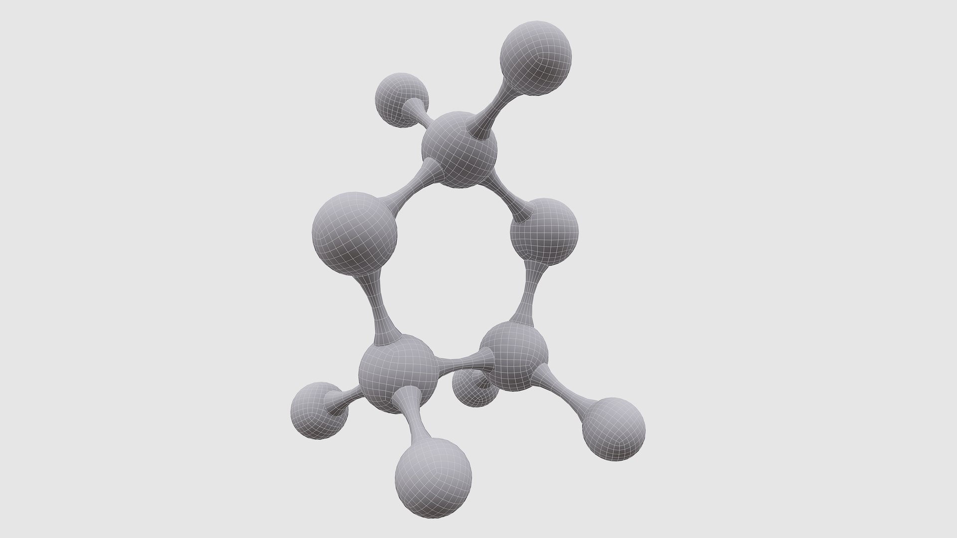 Dioxolane Molecule With PBR 4K 8K 3D Model - TurboSquid 1943253
