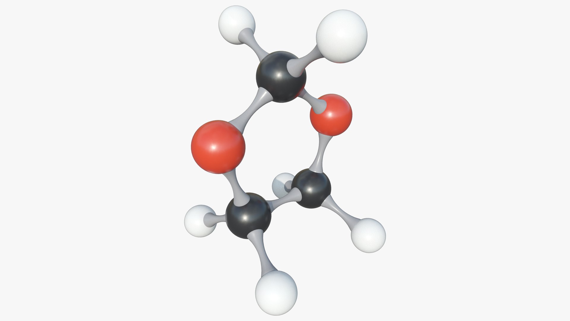 Dioxolane Molecule With PBR 4K 8K 3D Model - TurboSquid 1943253