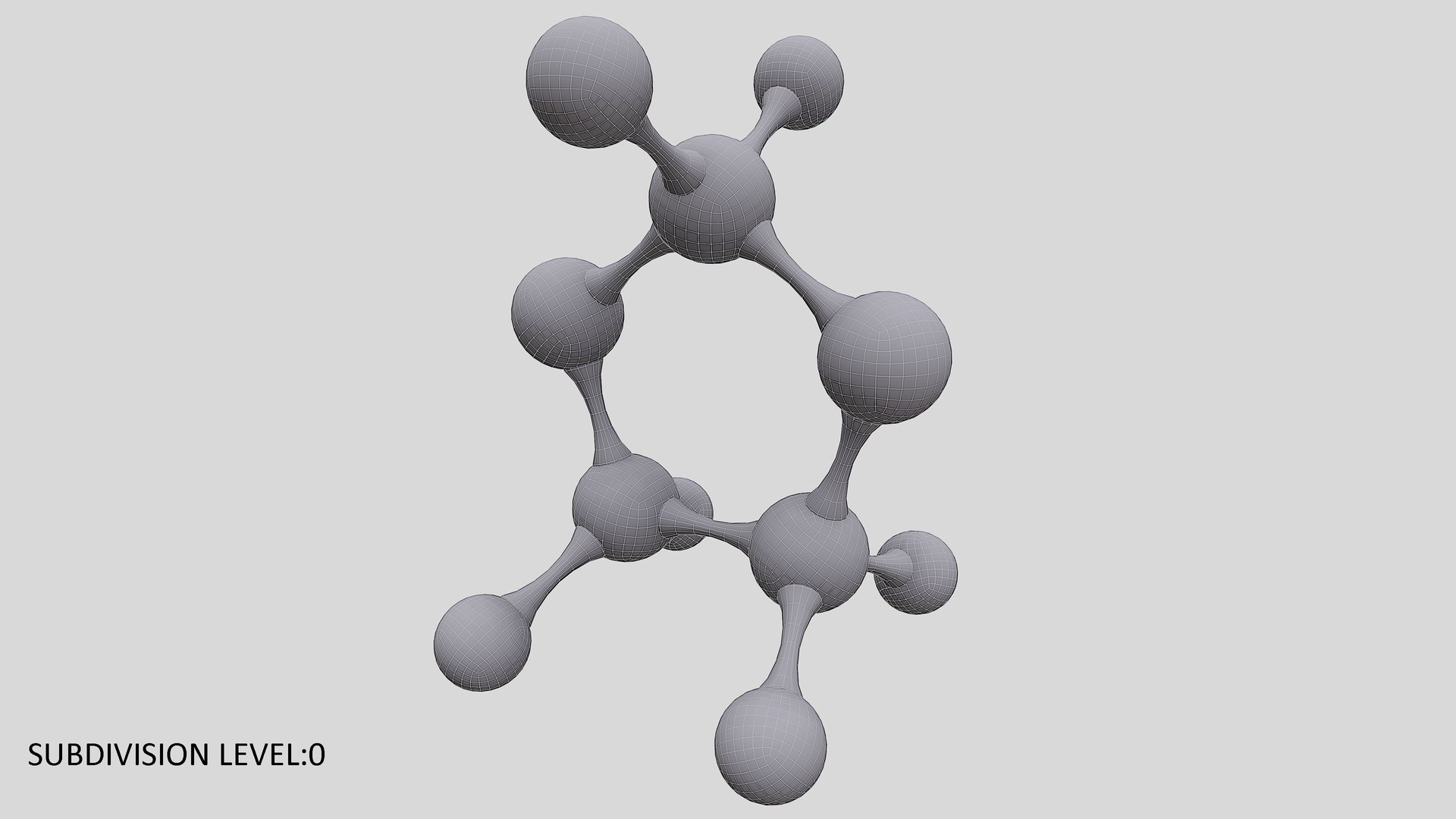 Dioxolane Molecule With PBR 4K 8K 3D Model - TurboSquid 1943253