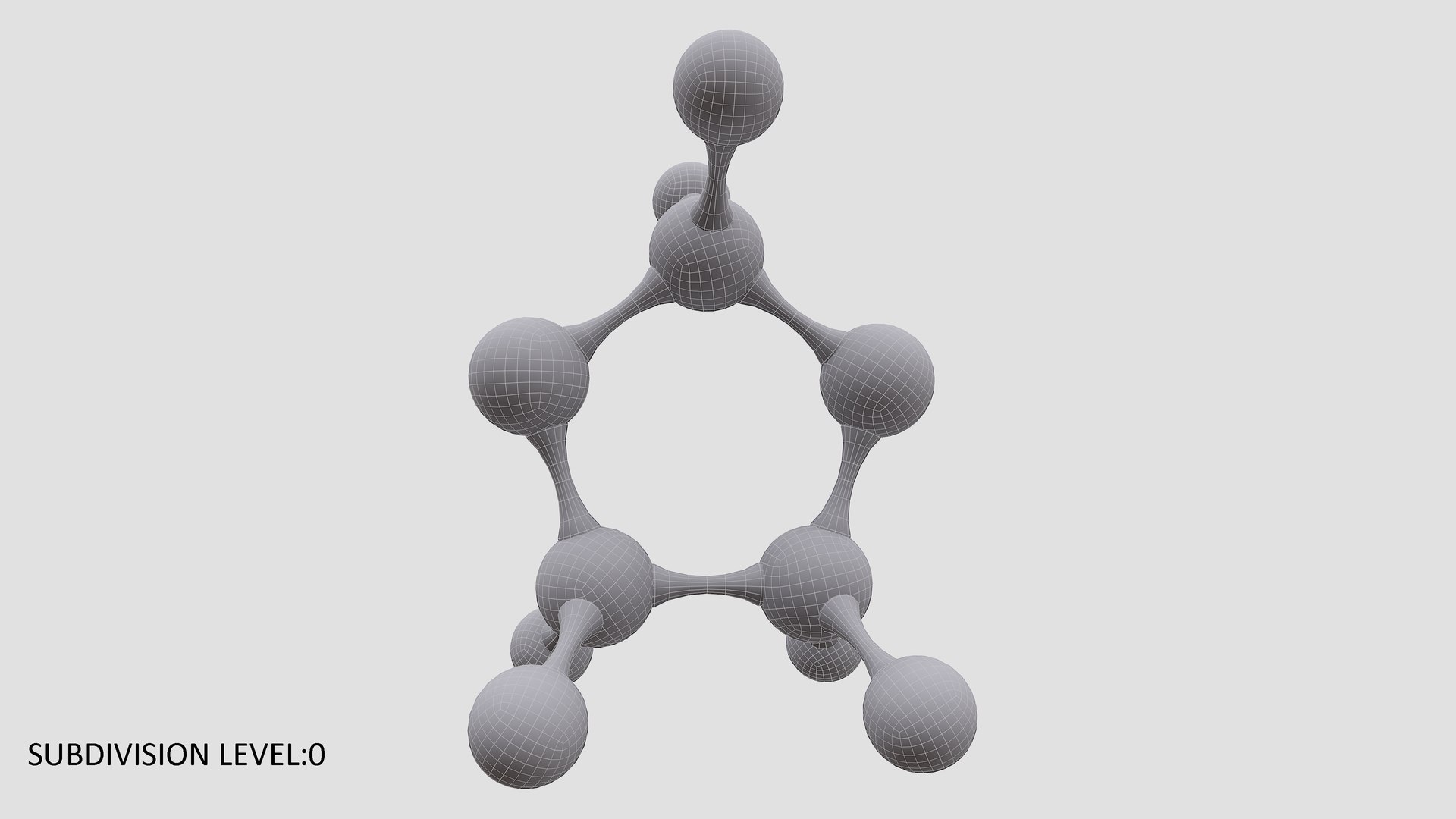 Dioxolane Molecule With PBR 4K 8K 3D Model - TurboSquid 1943253