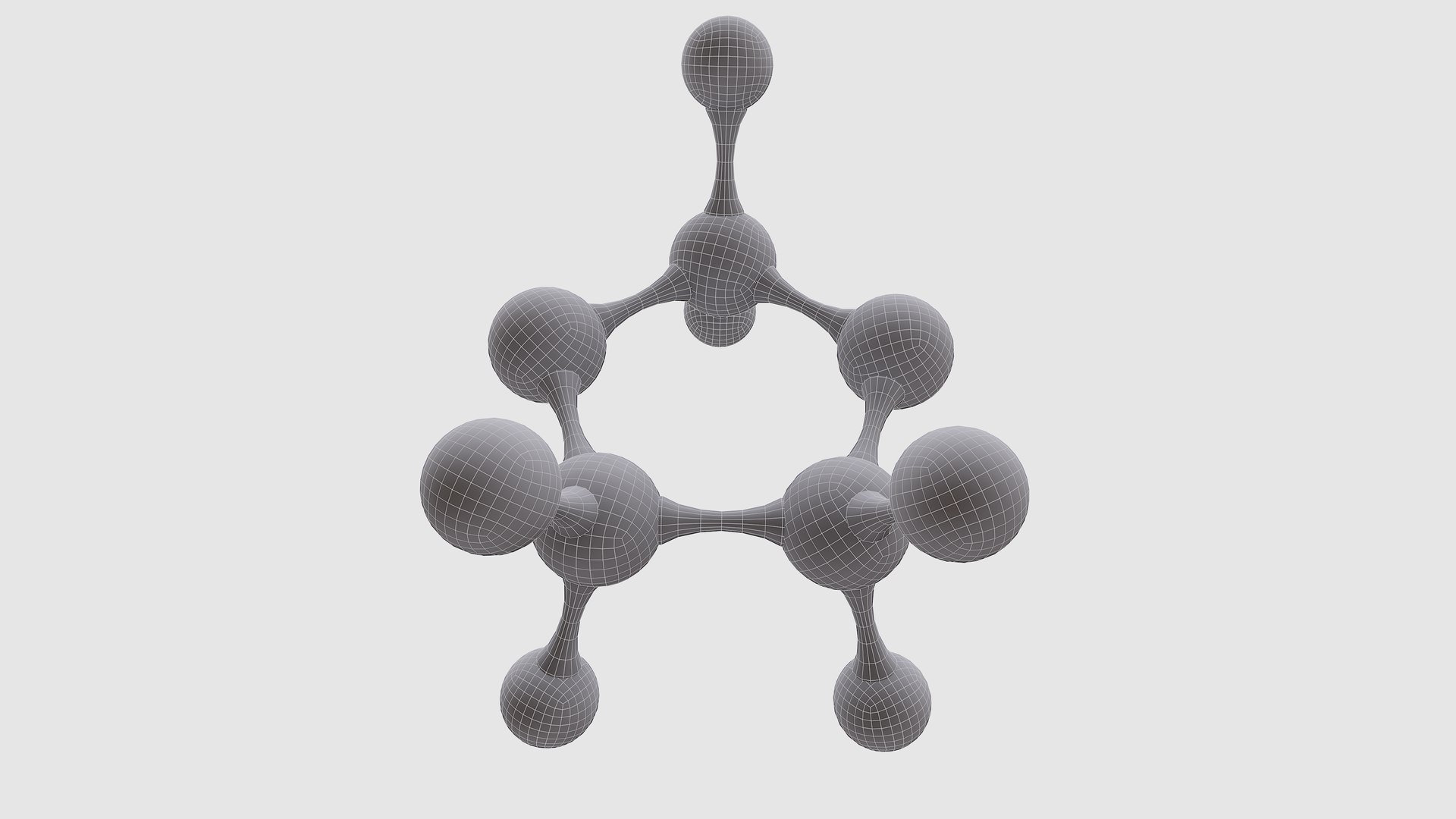 Dioxolane Molecule With PBR 4K 8K 3D Model - TurboSquid 1943253