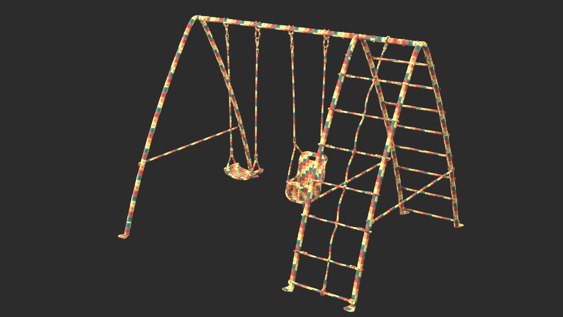 Swing 3D Model - TurboSquid 2195843