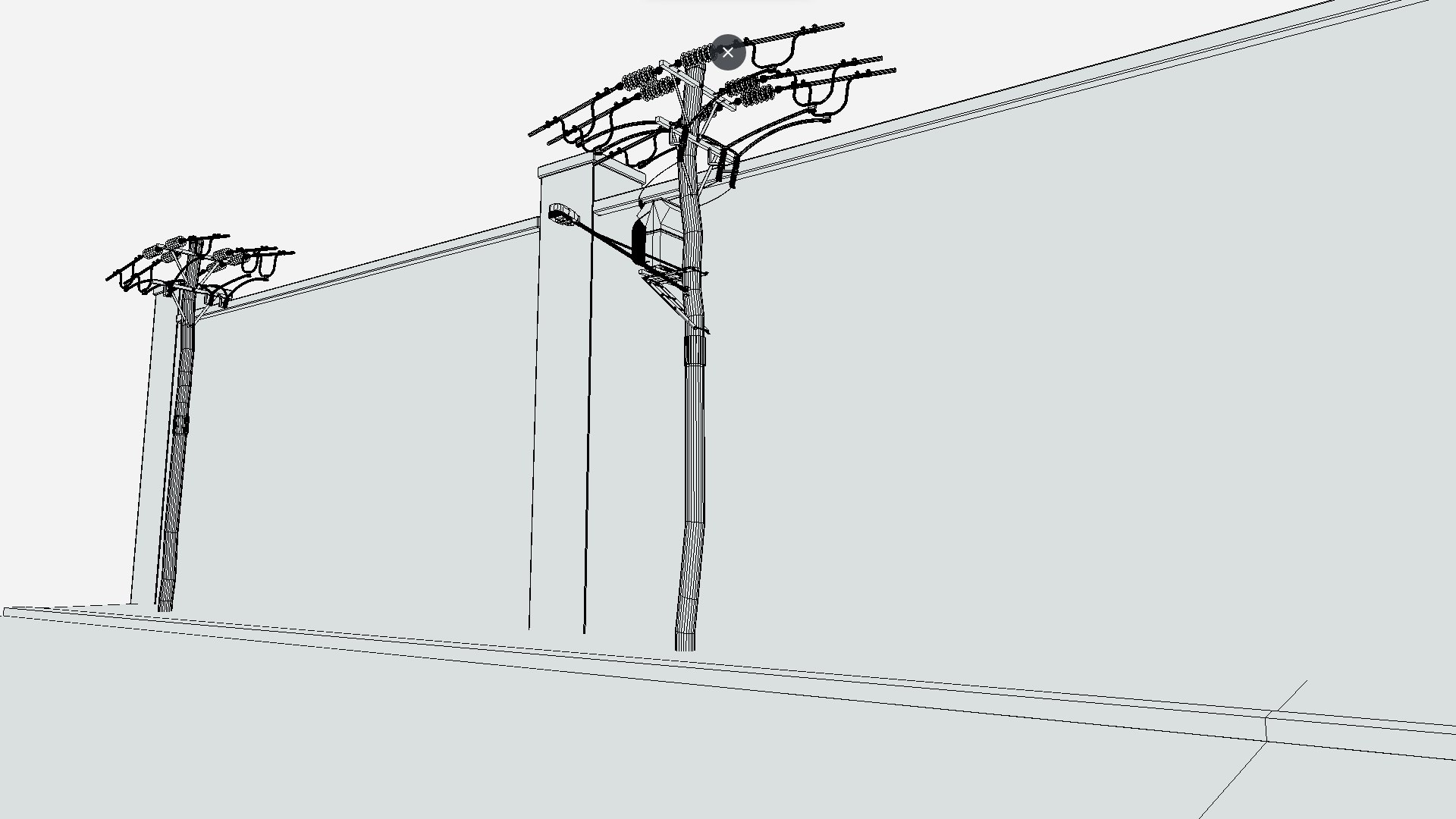 3D Telegraph Poles Model - TurboSquid 2204961