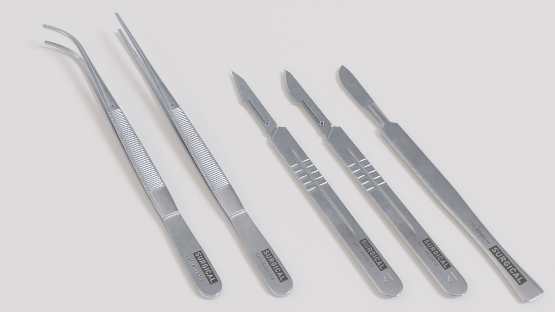 Surgical Instruments Model - TurboSquid 2129665
