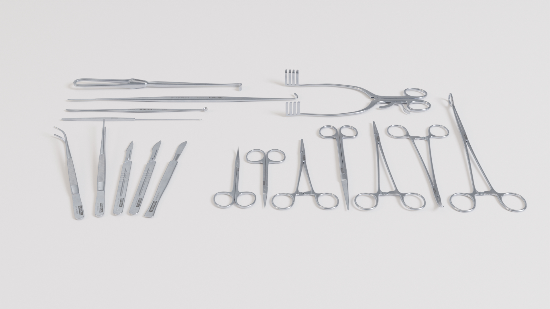 Surgical Instruments Model - TurboSquid 2129665