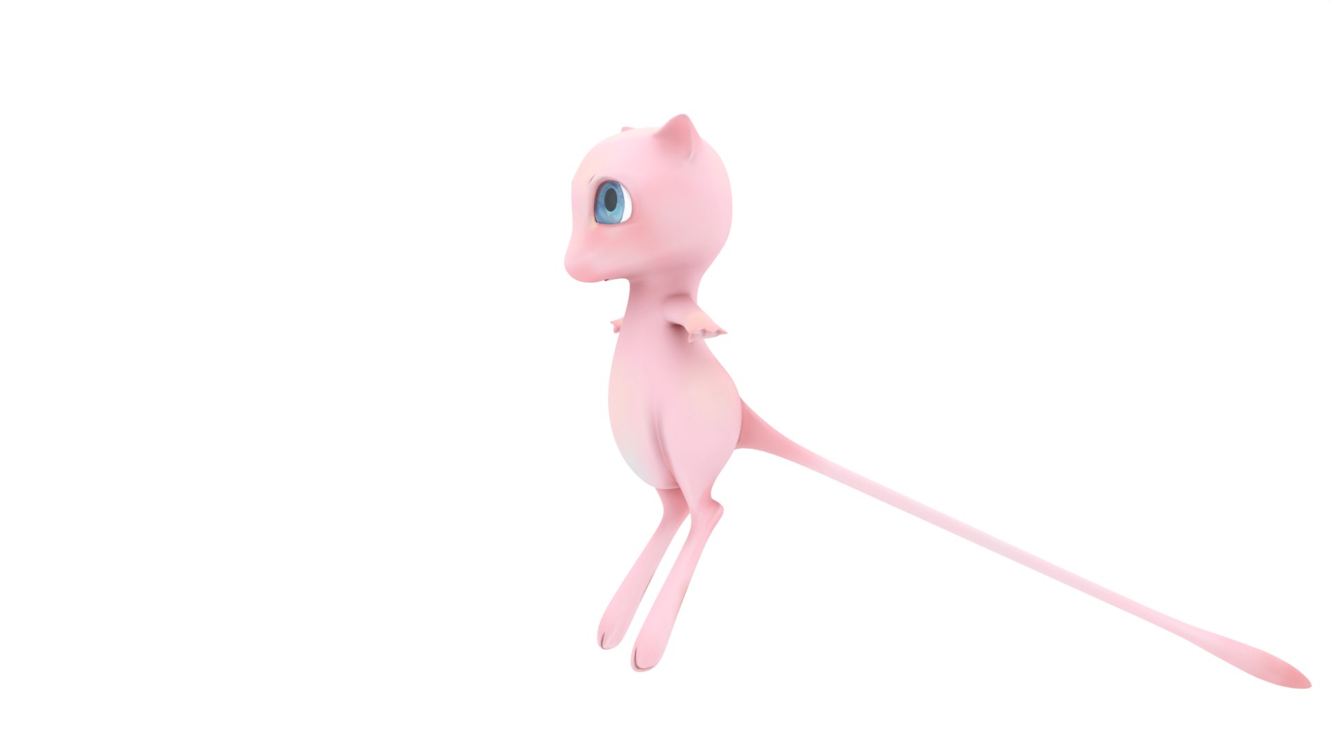 Mew Pokemon 3D Model - TurboSquid 2386456