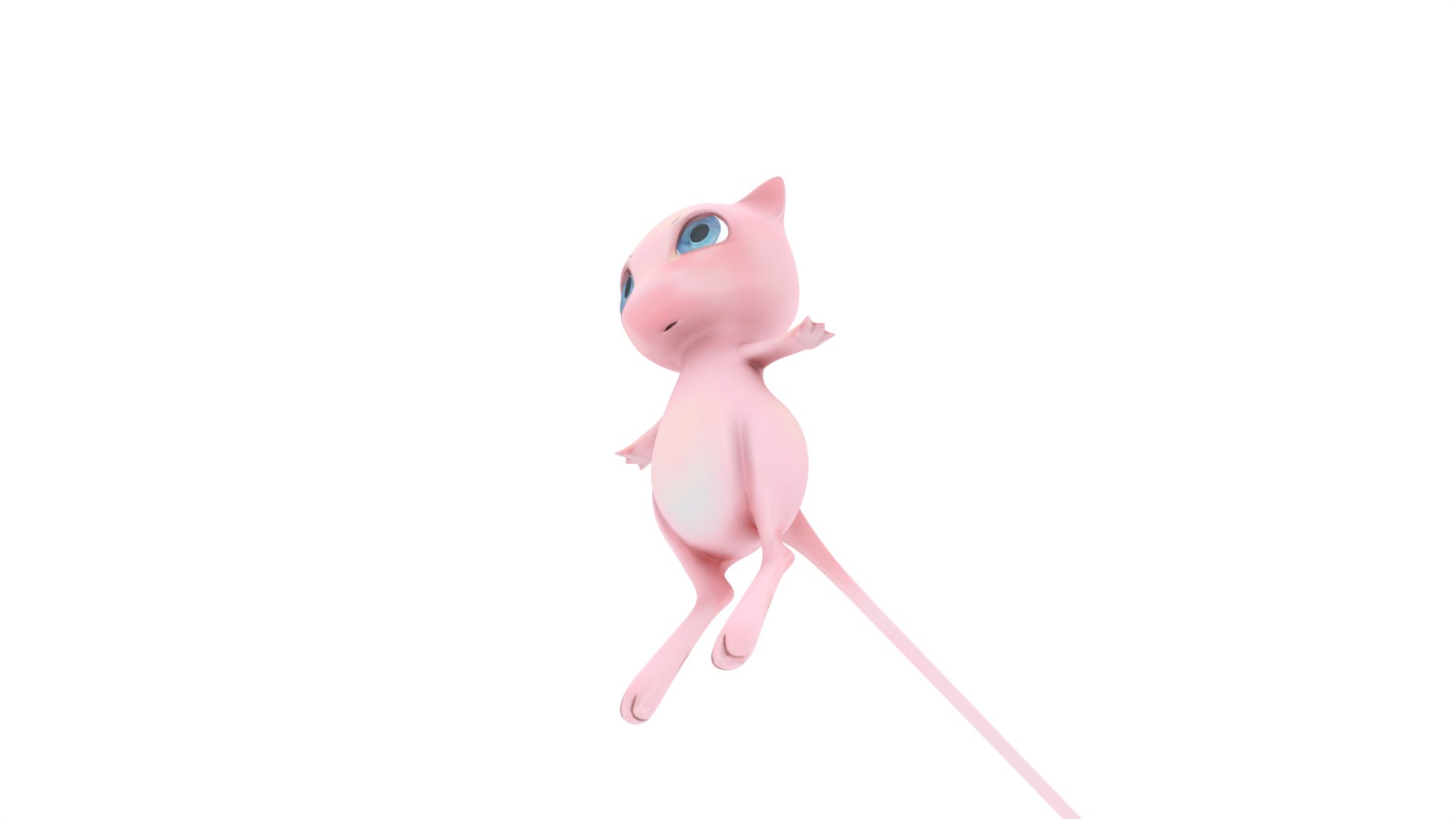 Mew Pokemon 3D Model - TurboSquid 2386456