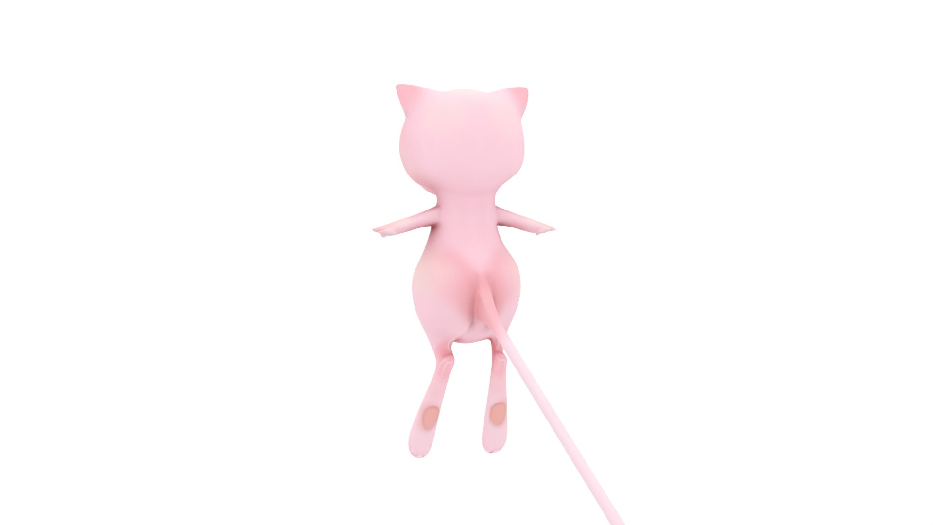 Mew Pokemon 3D Model - TurboSquid 2386456