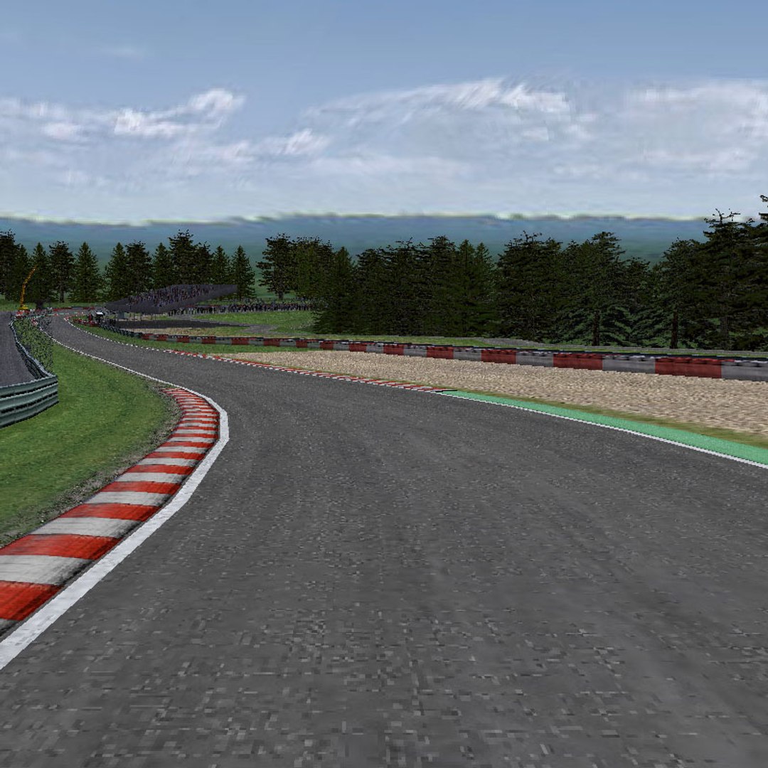 Track Spa Francorchamps 3d Model