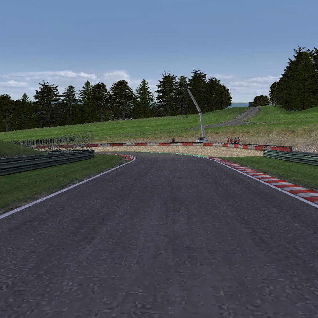 Track Spa Francorchamps 3d Model