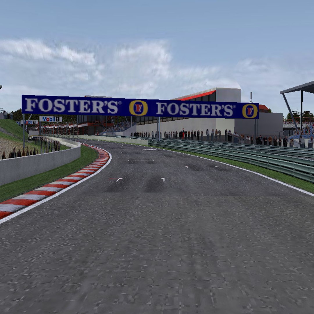 Track Spa Francorchamps 3d Model