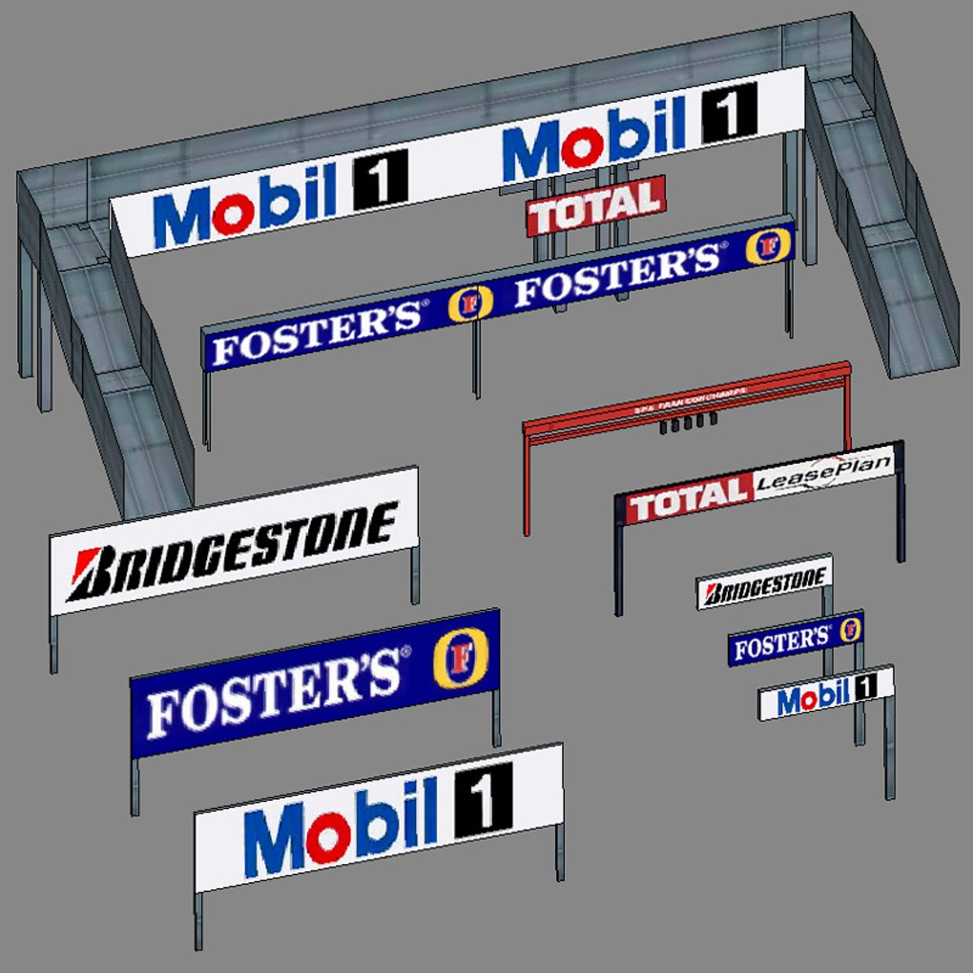 Track Spa Francorchamps 3d Model