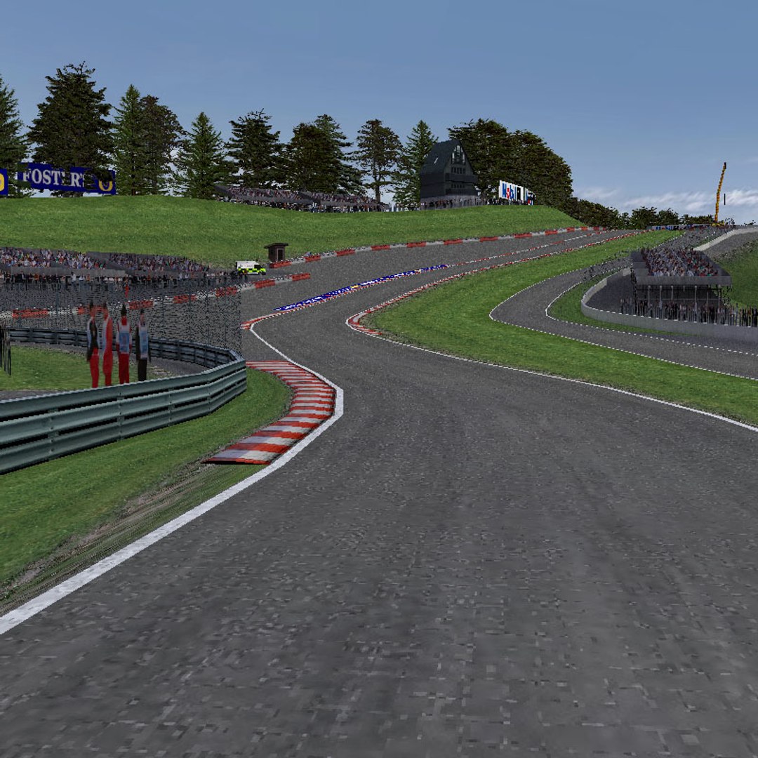 Track Spa Francorchamps 3d Model