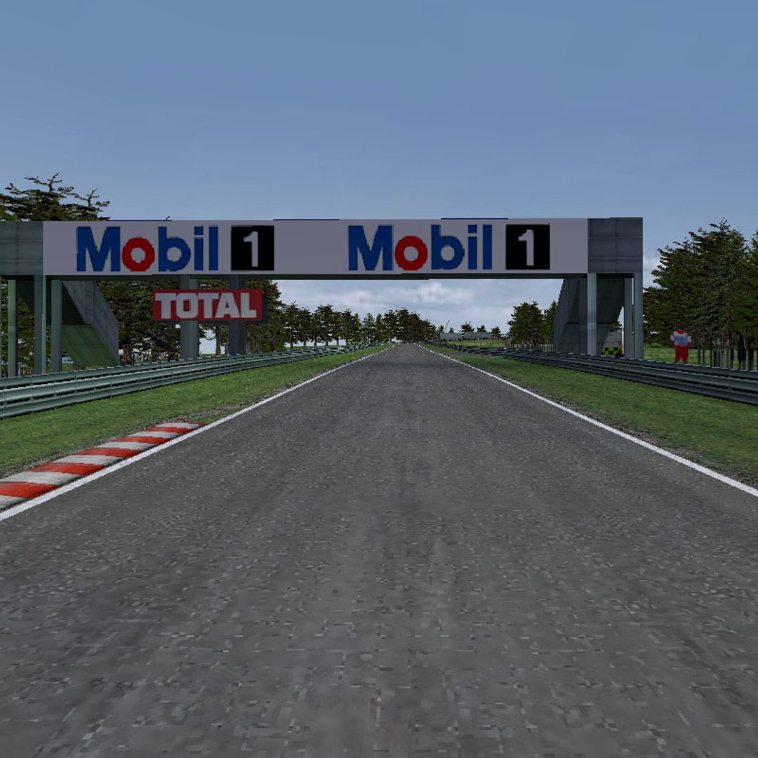 Track Spa Francorchamps 3d Model