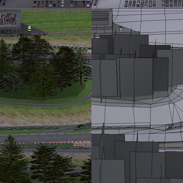 track spa francorchamps 3d model
