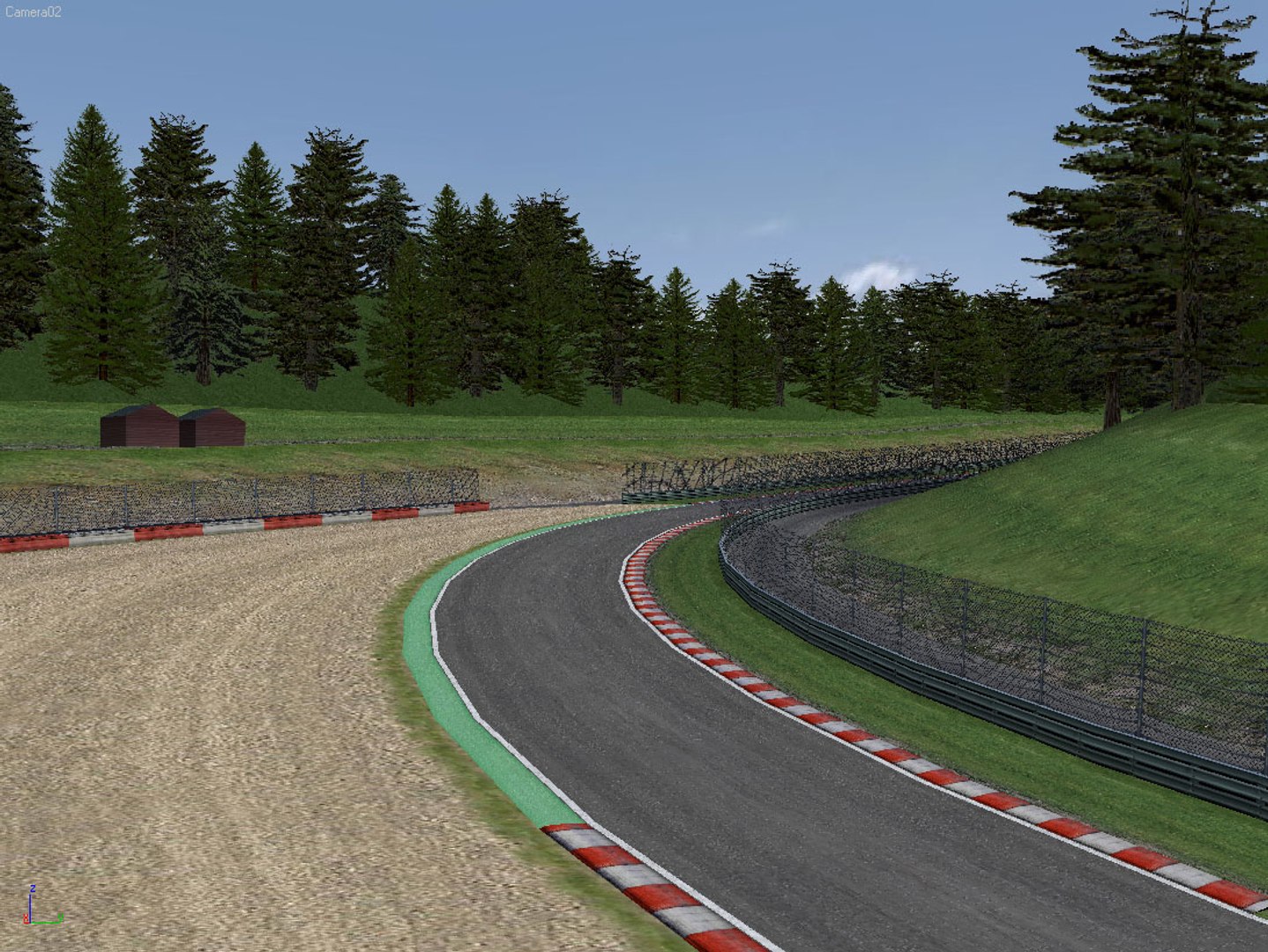 track spa francorchamps 3d model