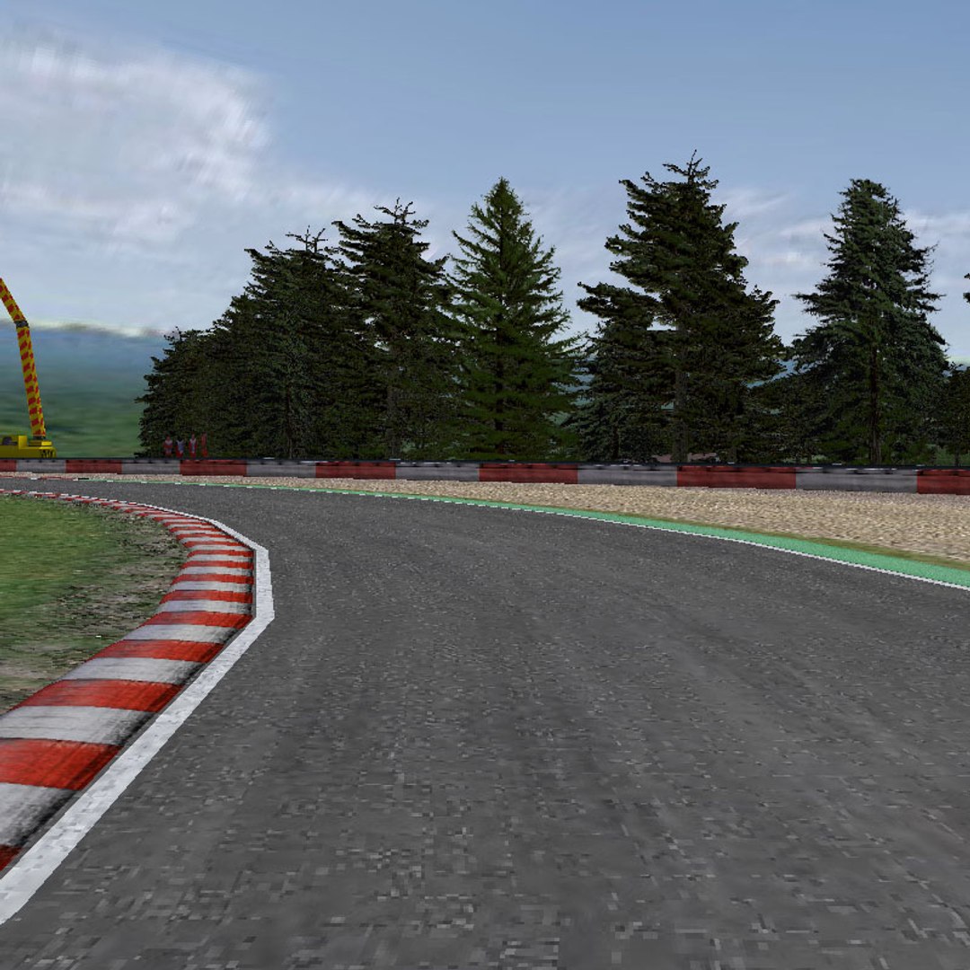 Track Spa Francorchamps 3d Model