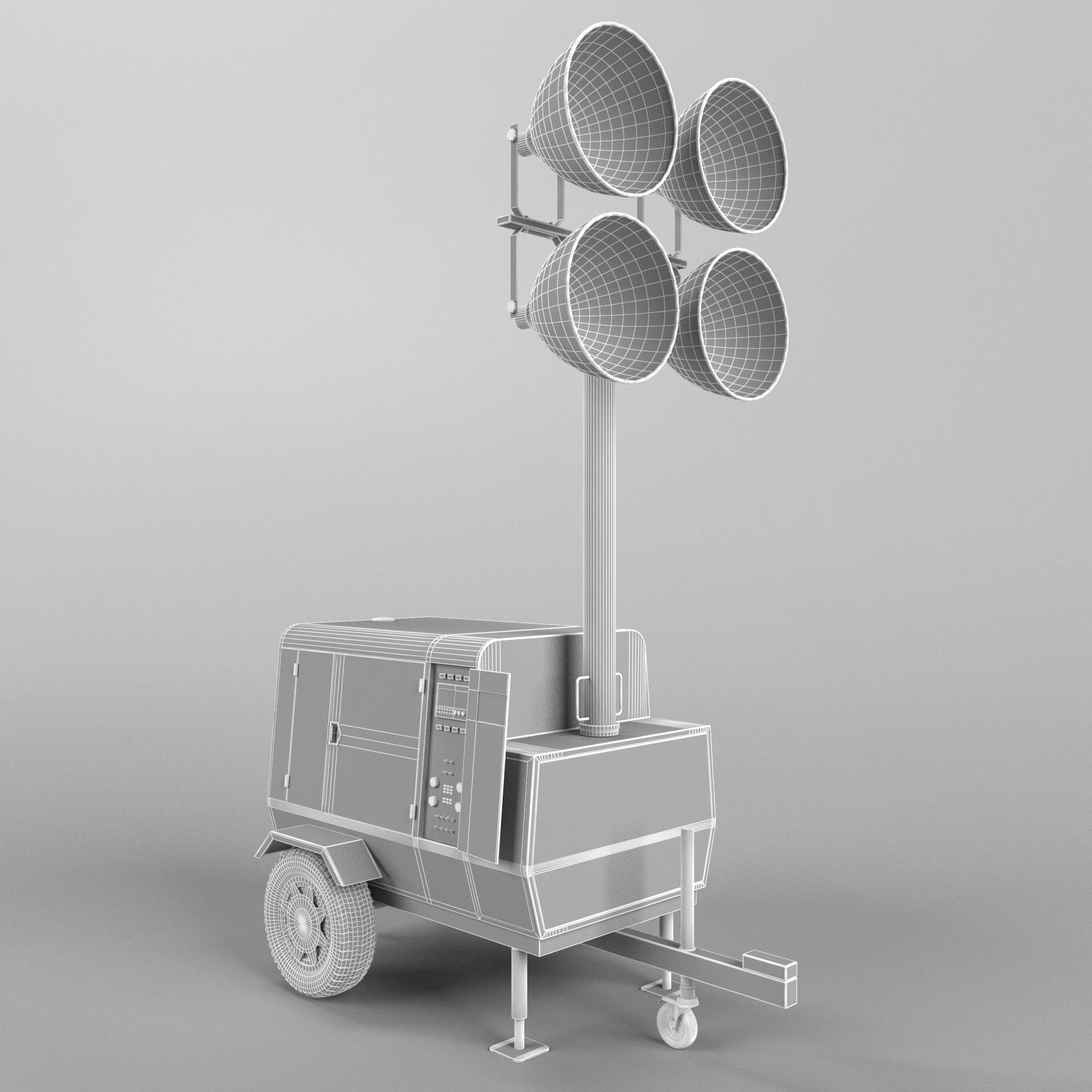 max tower light generator