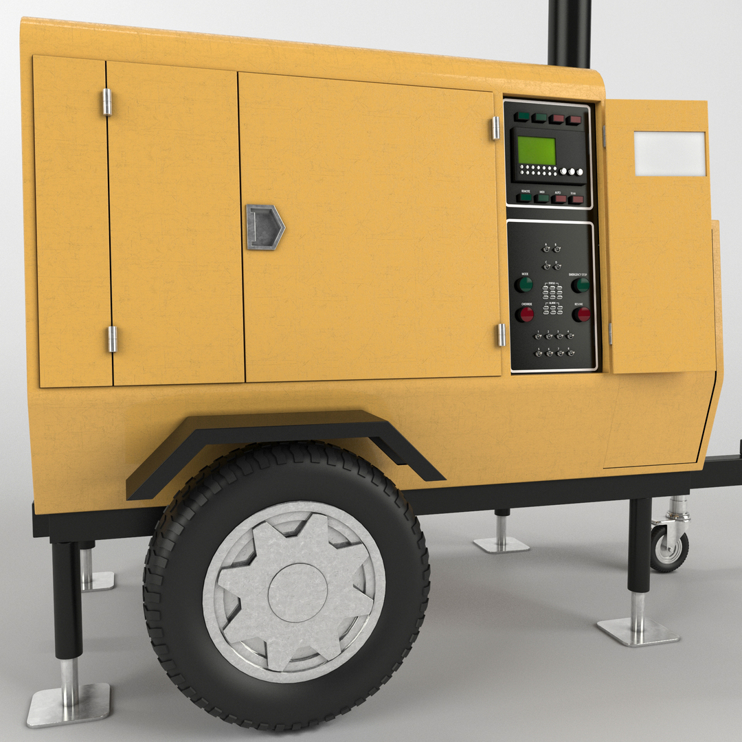 max tower light generator